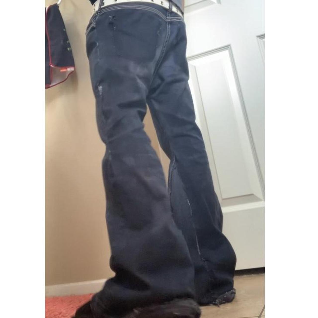 Custom flared jeans - Depop