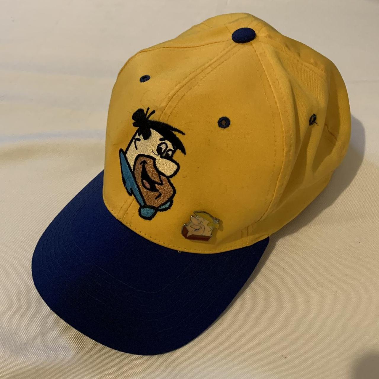 Vintage Fred flintstone 1993 baseball cap with extra... - Depop