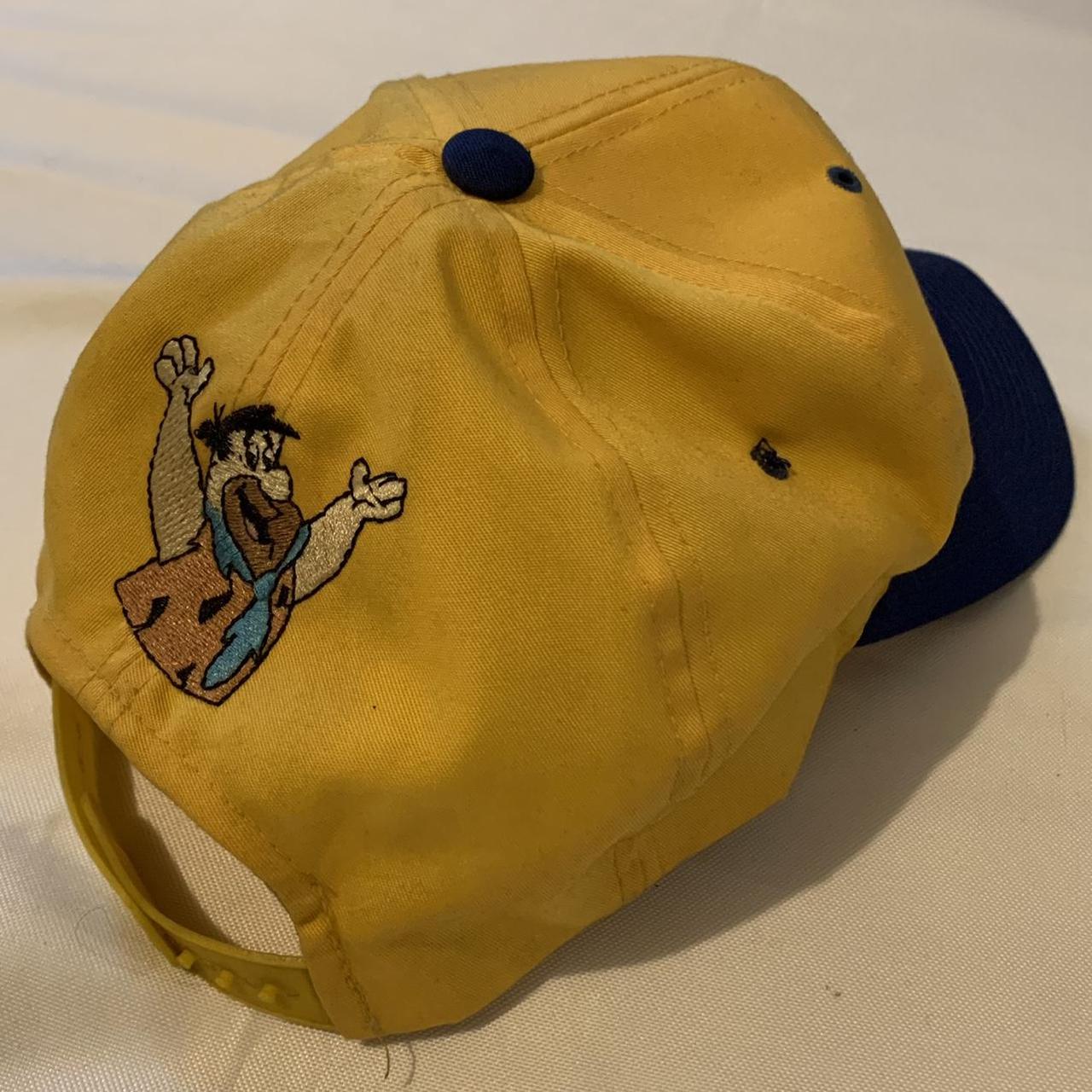 Vintage Fred flintstone 1993 baseball cap with extra... - Depop