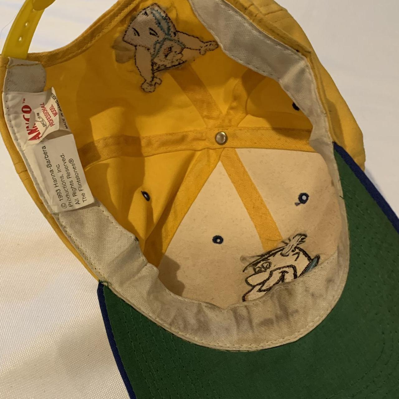 Vintage Fred flintstone 1993 baseball cap with extra... - Depop