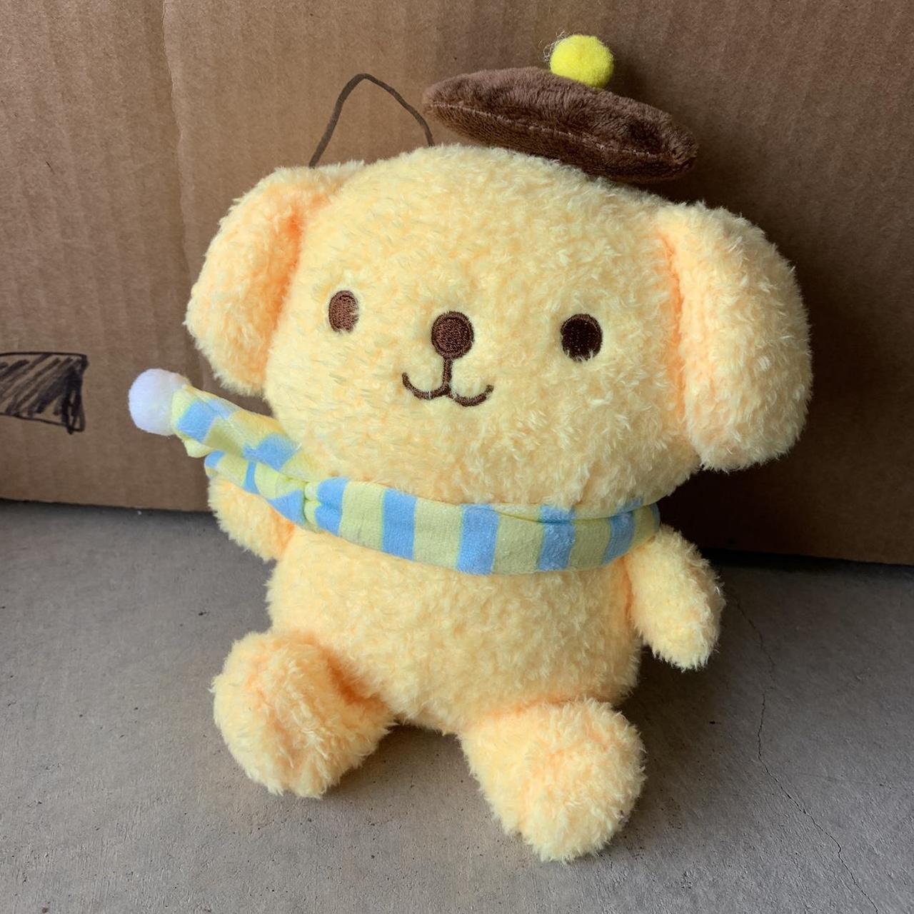 Pompompurin Sanrio plush and charm lot. Comes with a... - Depop