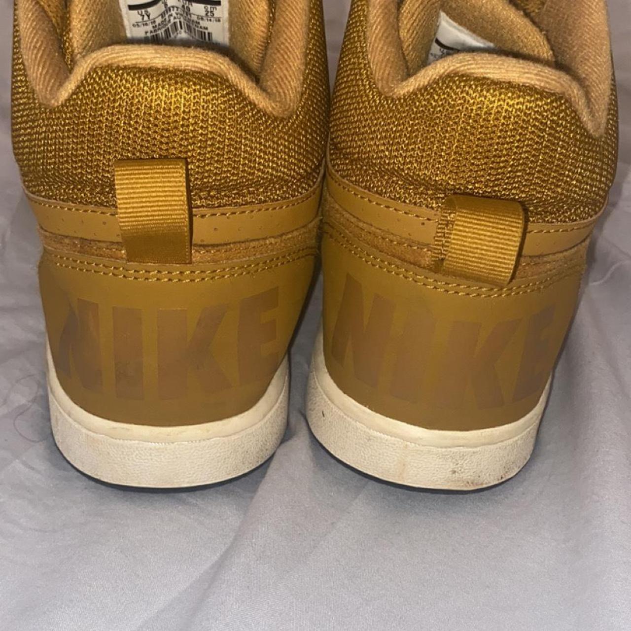 Nike airforce 1 wheats size 7 #tan #brown #af1... - Depop