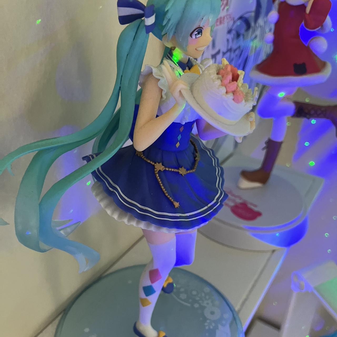 adorable miku figure birthday edition!!! super high... - Depop