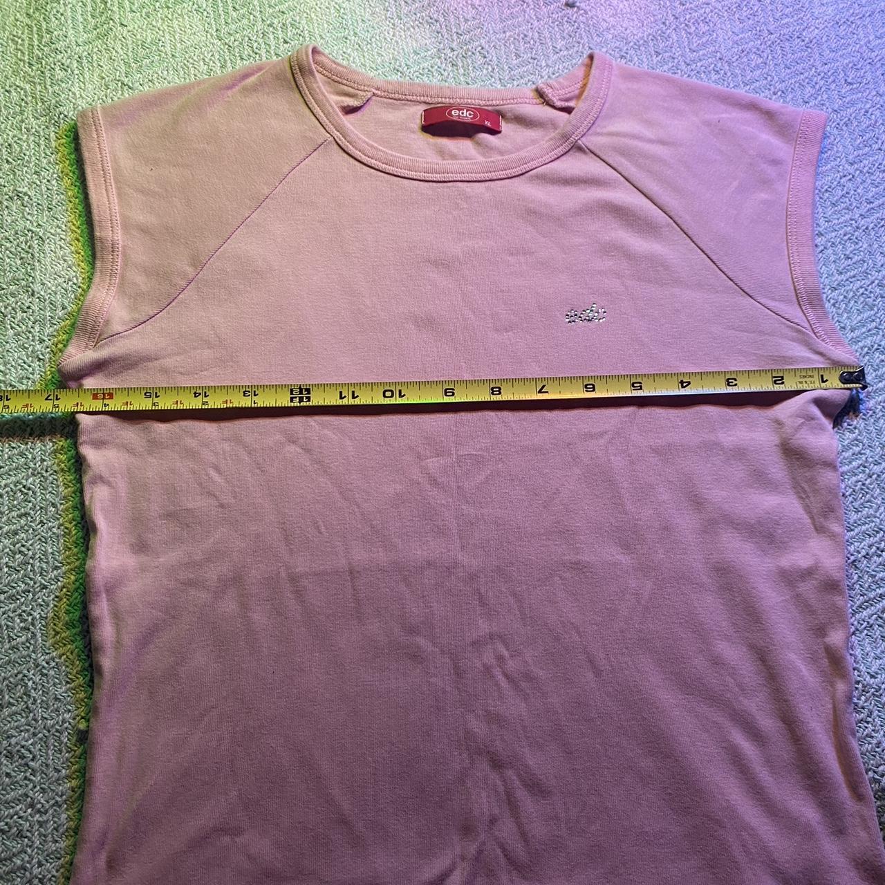 Espirit Womens Pink T Shirt Depop