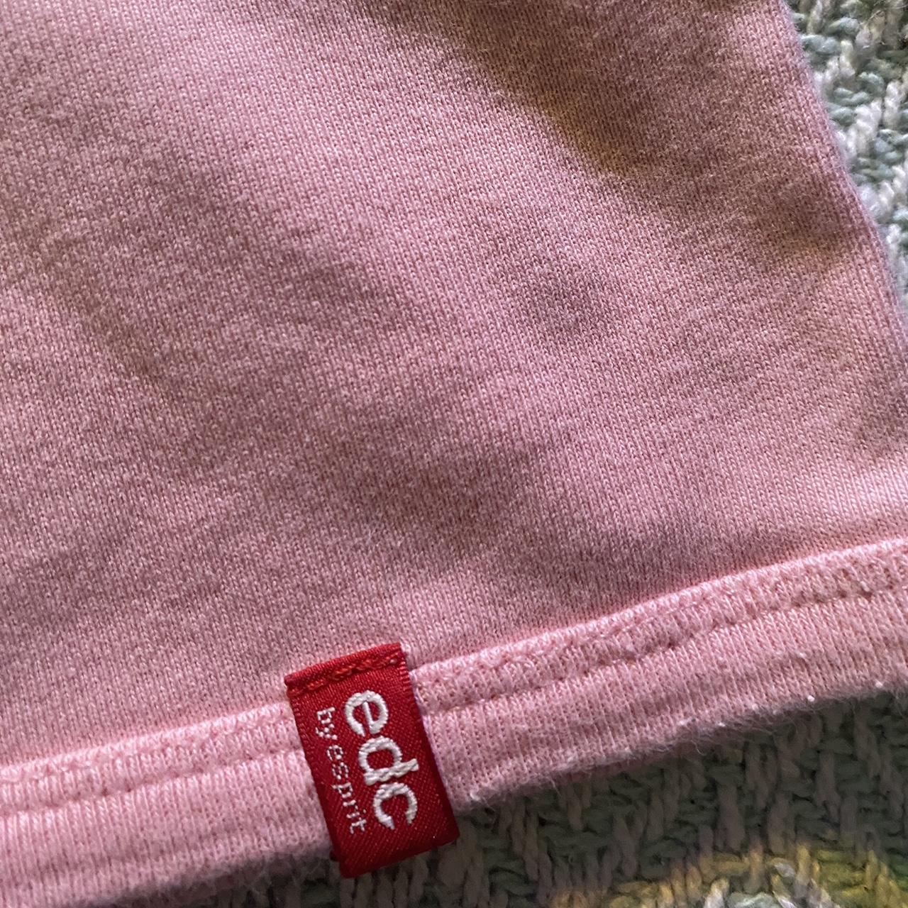 Espirit Womens Pink T Shirt Depop