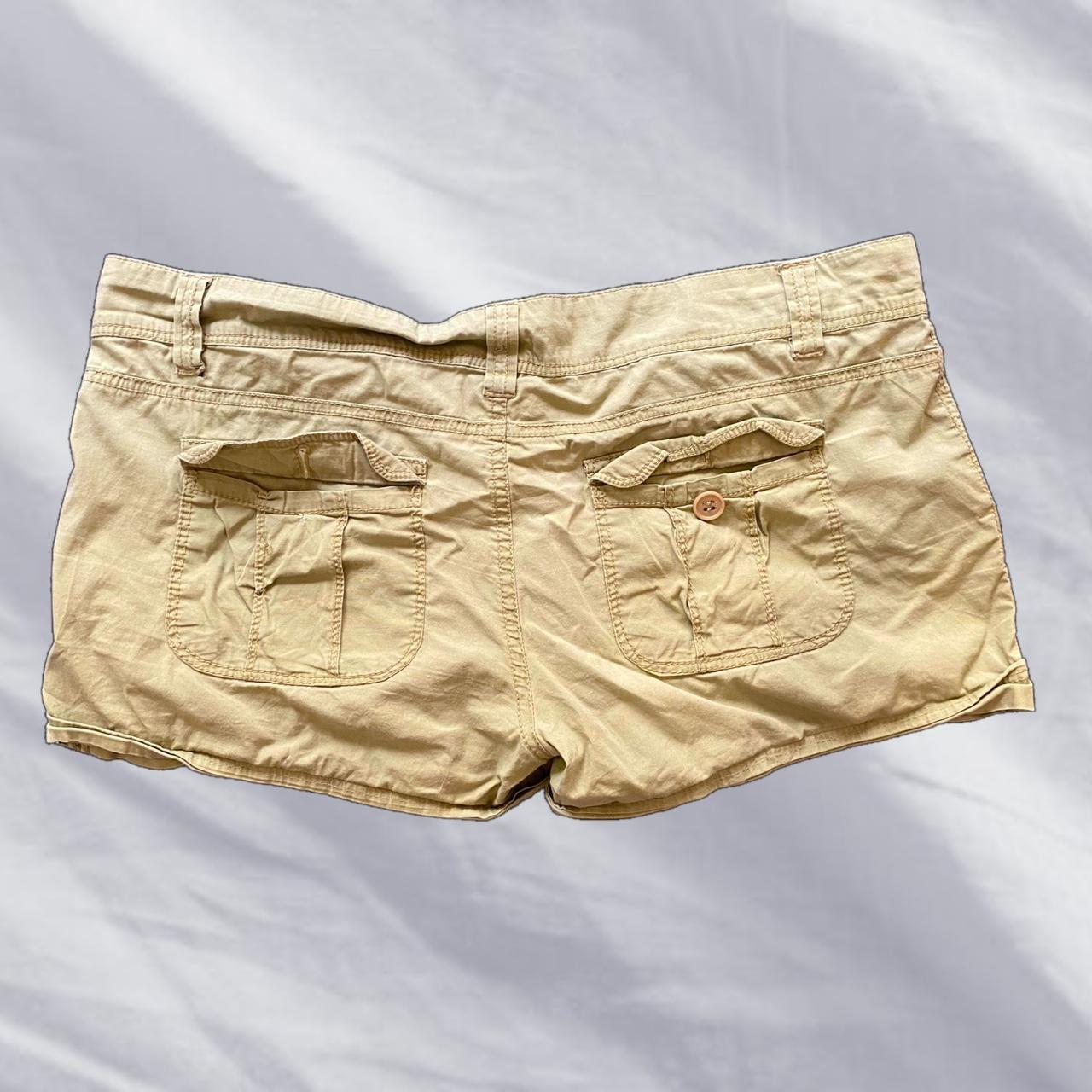 Mini cargo shorts Definitely giving Laura Croft... - Depop