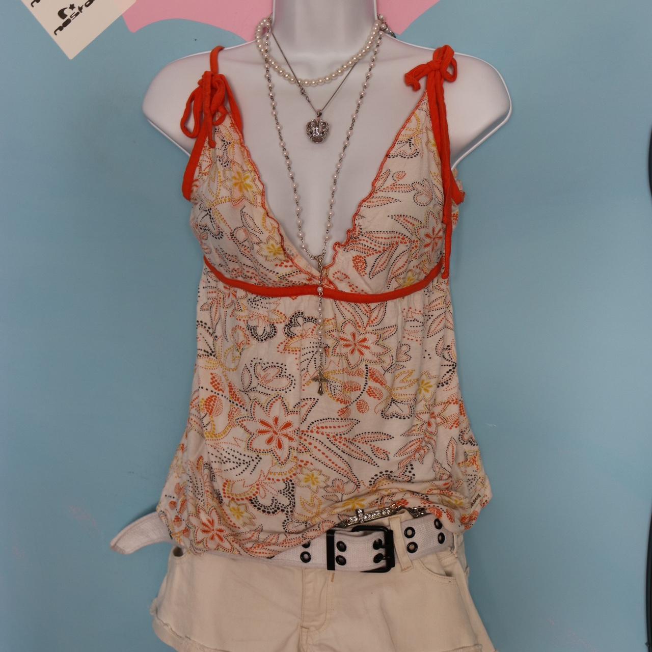 Summer gyaru tank top 🎀Accessories not included,... - Depop