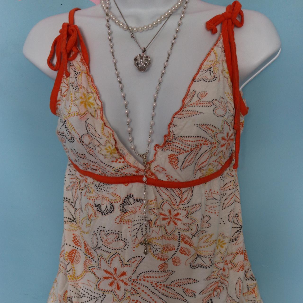 Summer gyaru tank top 🎀Accessories not included,... - Depop