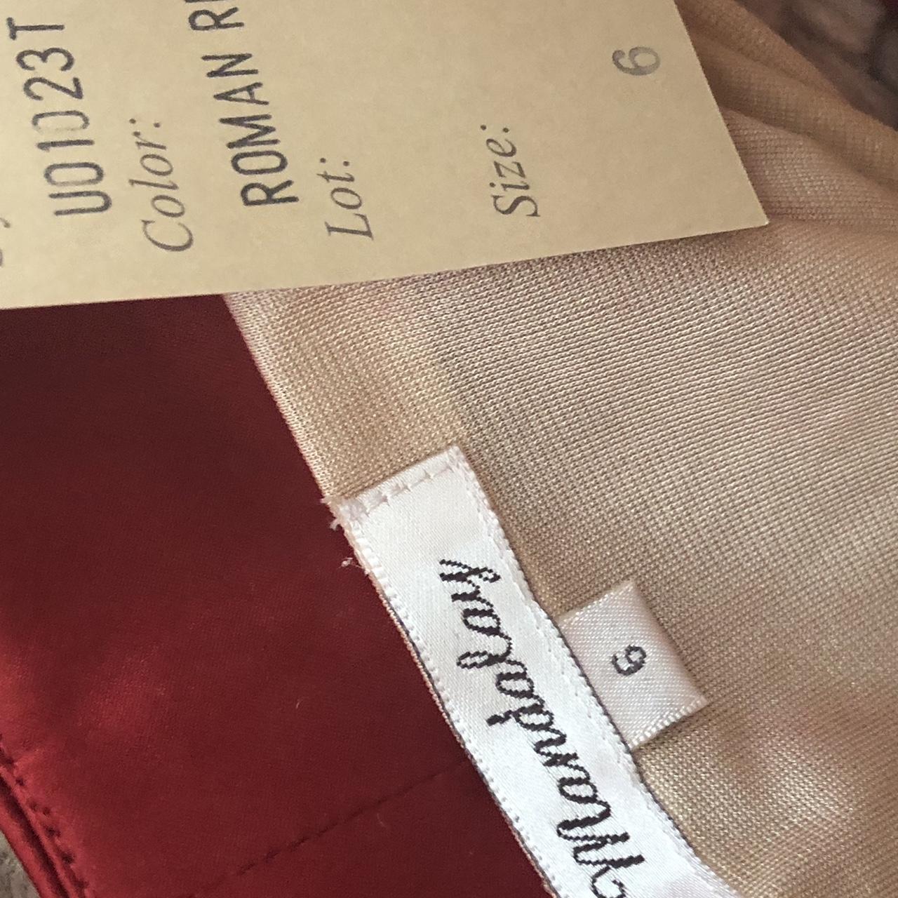 Rockstar gf 90s red leather corset ⭐️ Measurements... - Depop