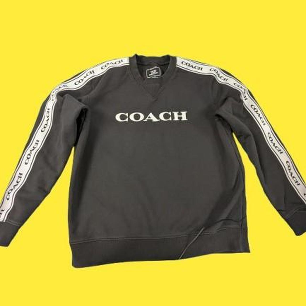 thick coach sweatshirt | Depop