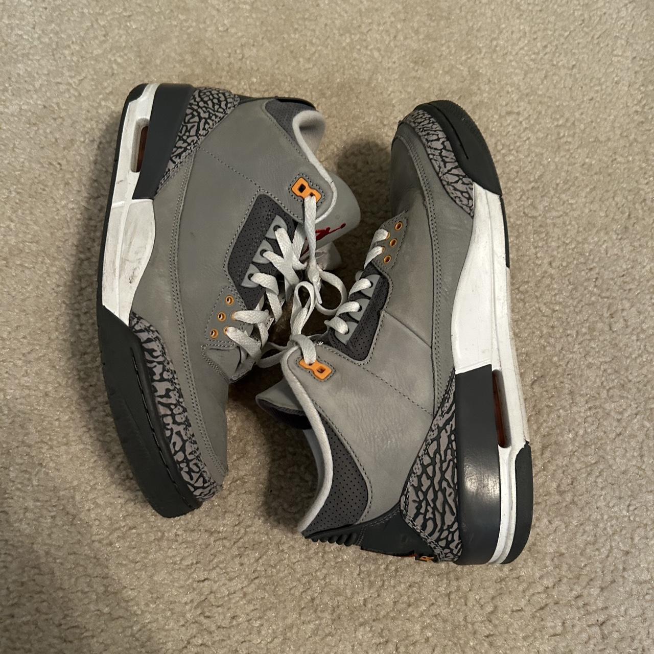Nike Jordan 3 Cool Grey Grey color Size 10.5 #nike... - Depop