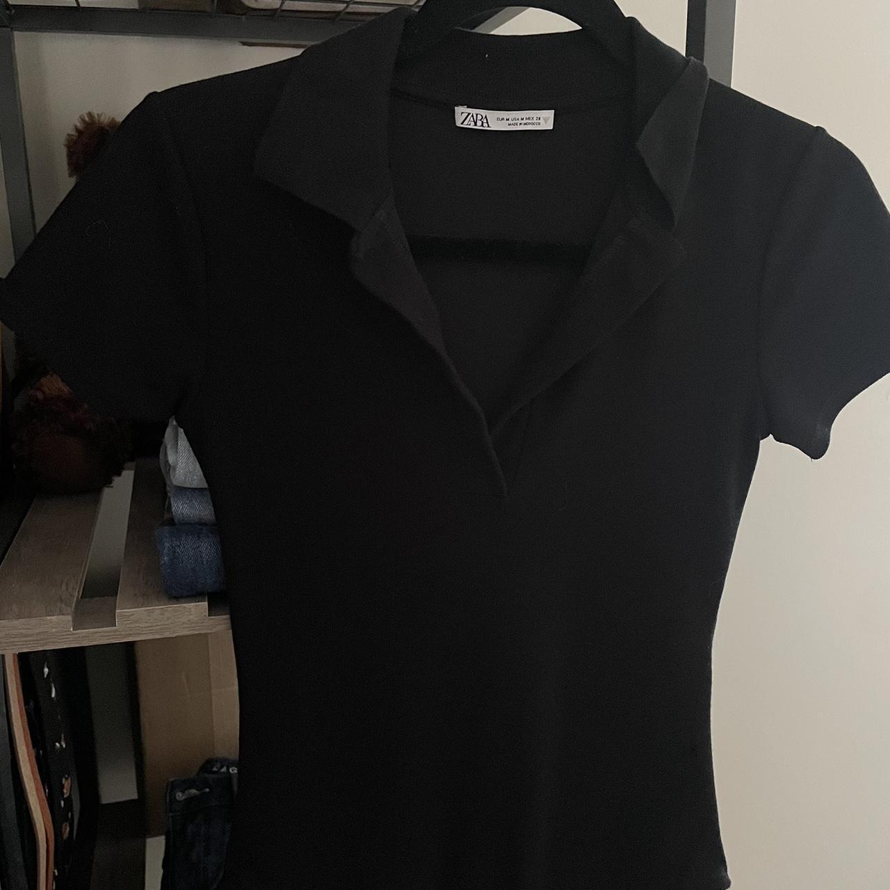 ZARA collard body suit. Wore a few times but don’t... - Depop