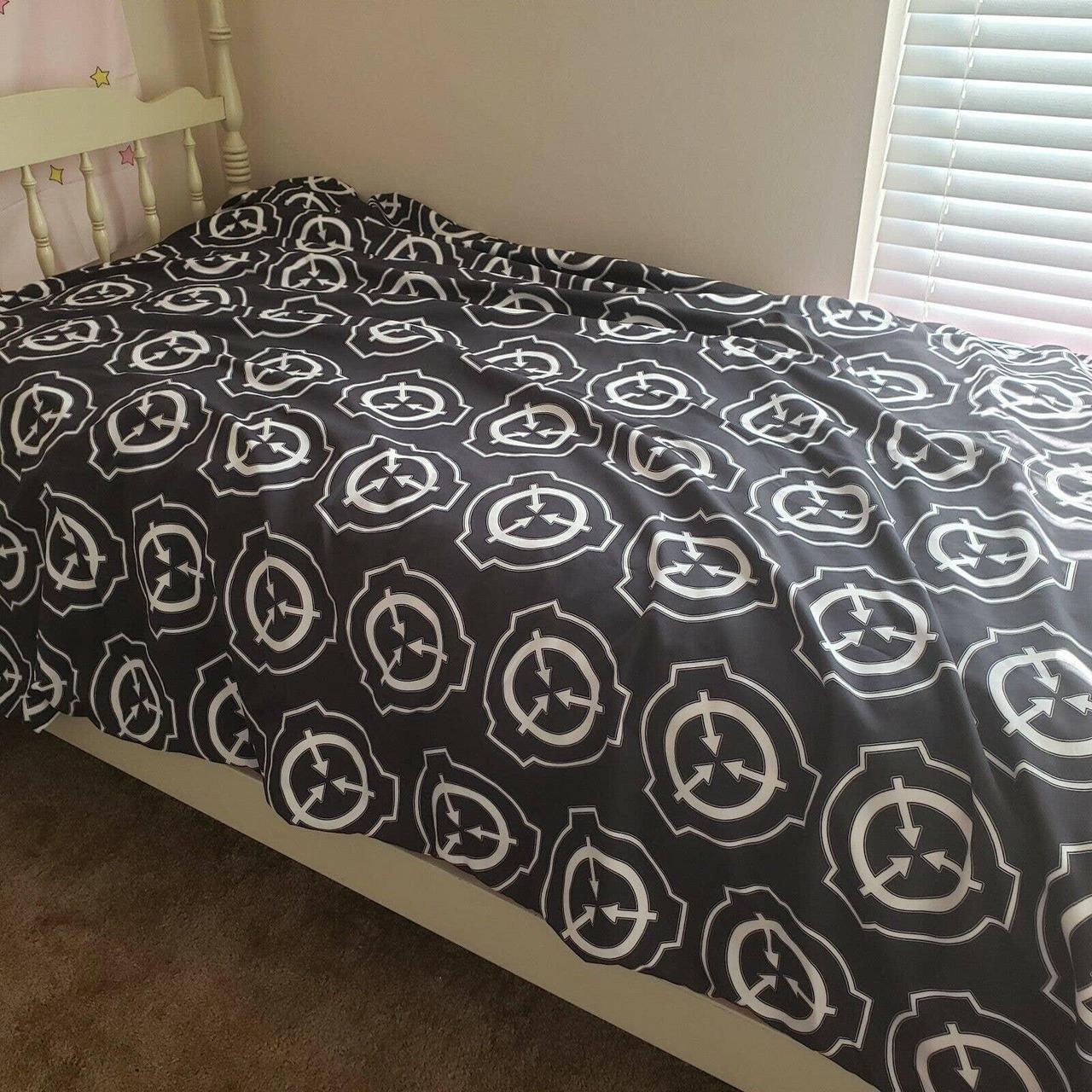 SCP Video Games Duvet Bedspread Gaming Print Black &... - Depop