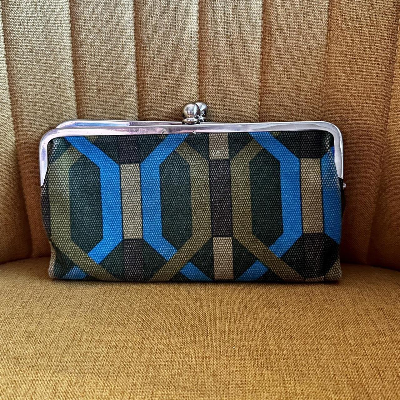 Goorin leather and fabric clutch wallet. #retro... - Depop