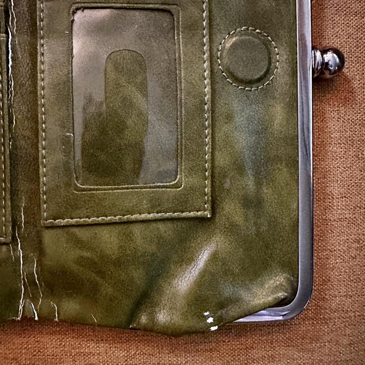 Goorin leather and fabric clutch wallet. #retro... - Depop