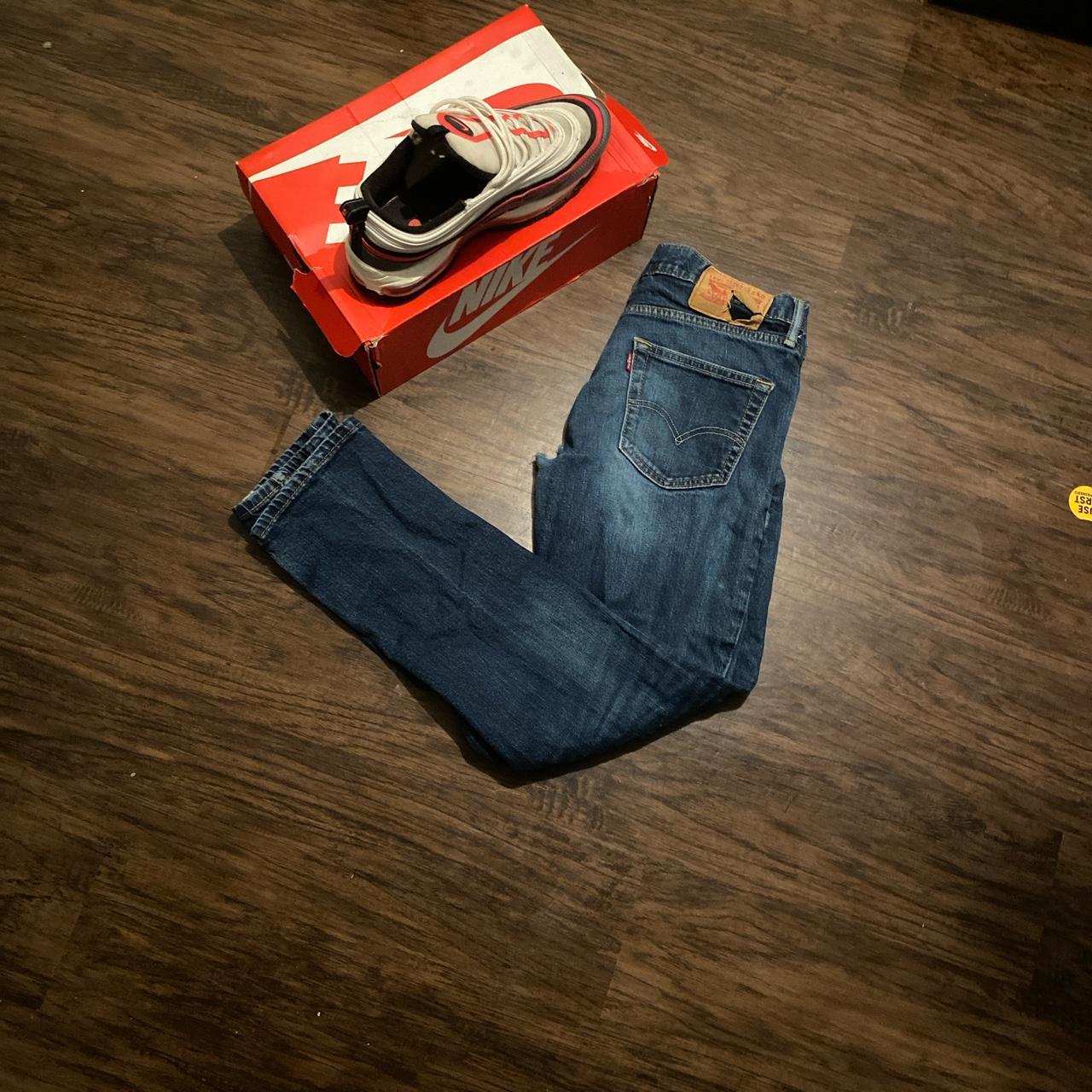 - Levi Jeans 👖 - W 29/ L 30 Tear near crouch just... - Depop