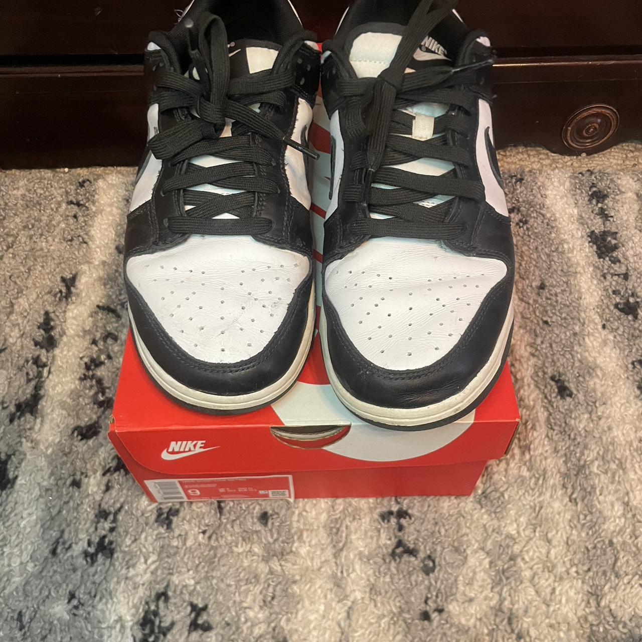 Used Nike panda dunks good condition - Depop