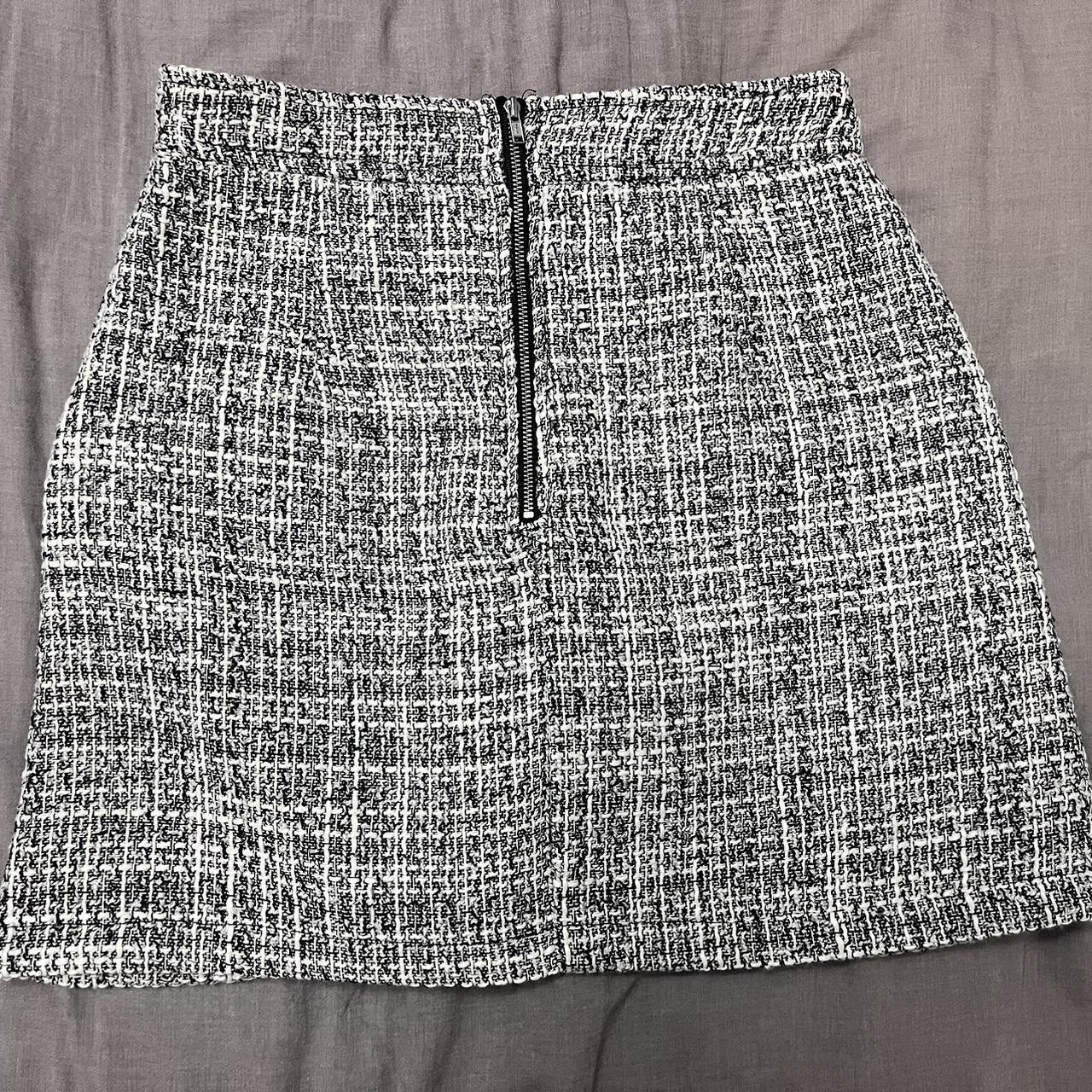 Never worn without tags. DOTTI Tweed Skirt with... - Depop