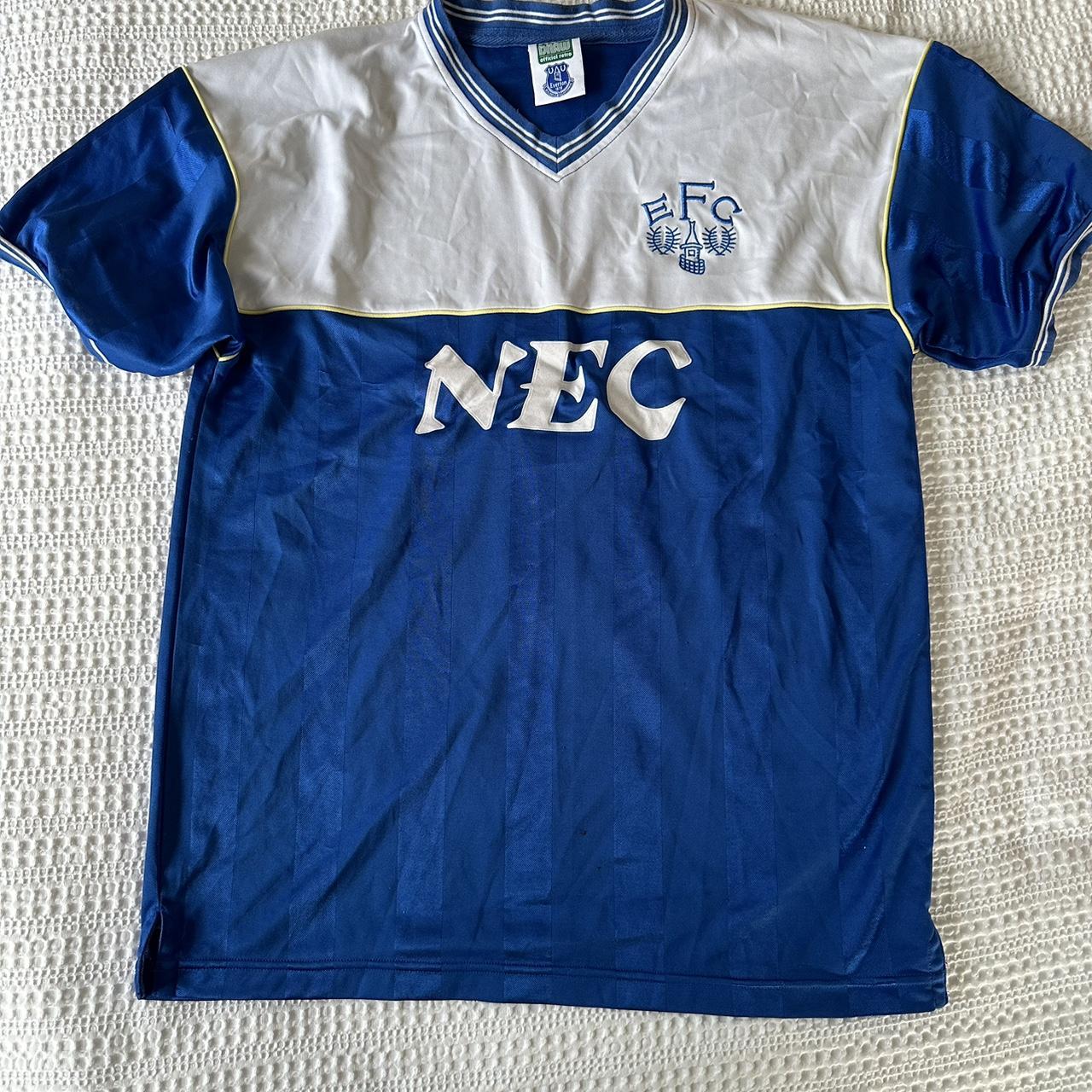Retro Everton Football Kit Size L #football #retro... - Depop