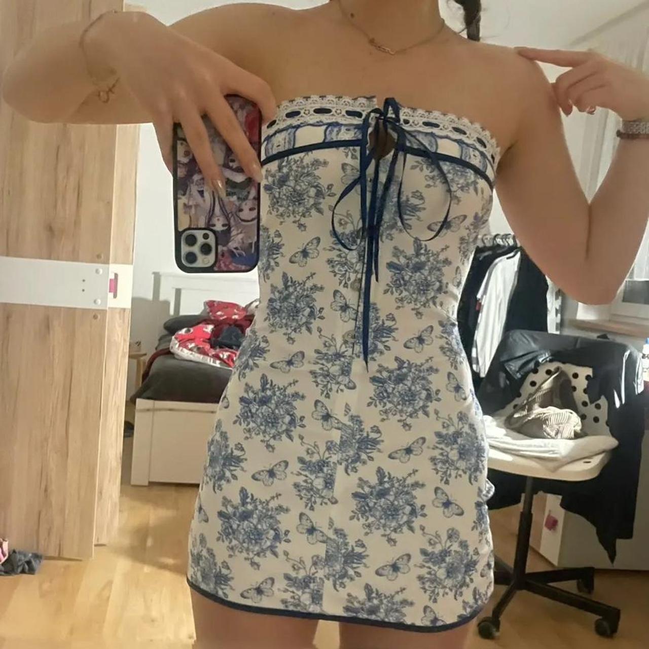 Sabrin dress Basik boutique brand Size xs , small... - Depop