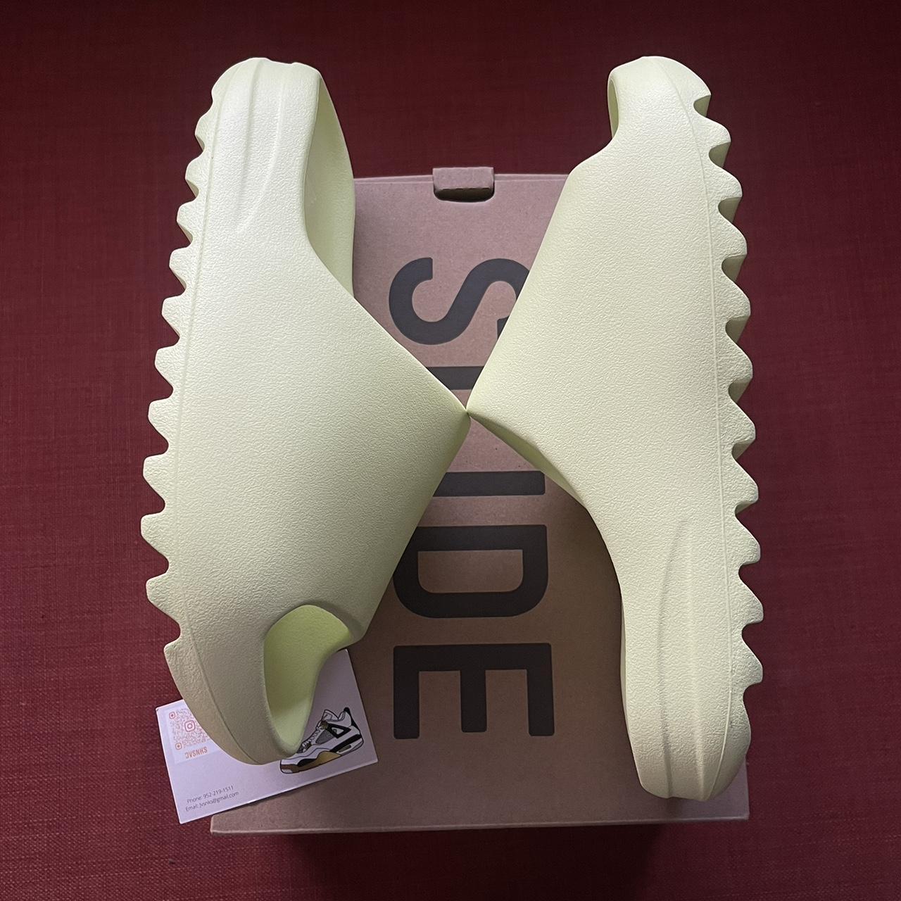 YZY Slide Glow $140, Size 10 - Depop