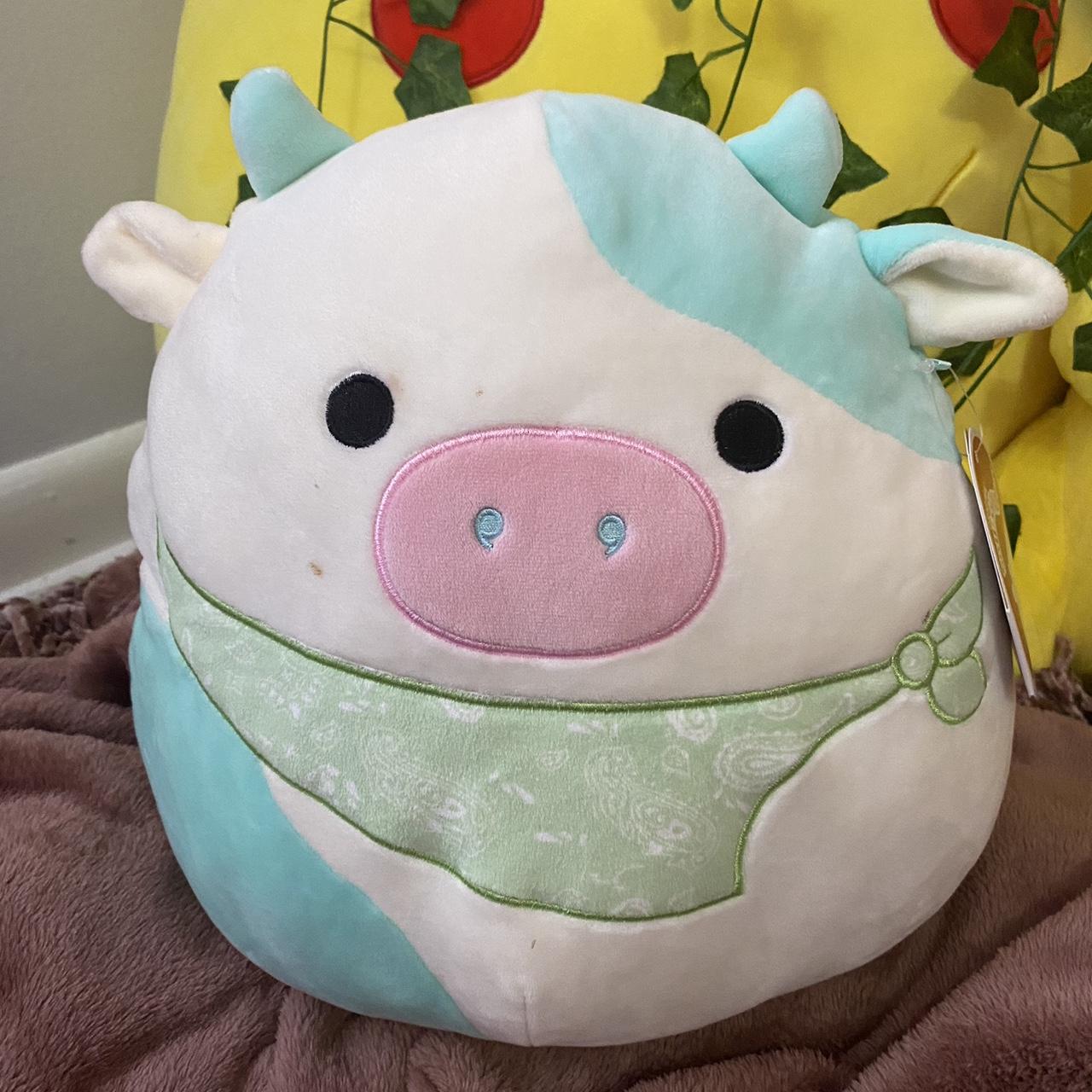 Squishmallows Blue and White Stuffed-animals | Depop