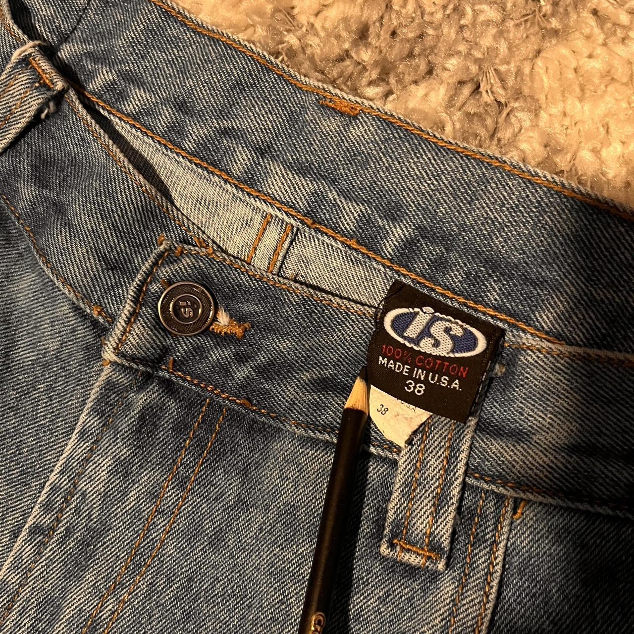 Vintage Wide Leg Interstate Jeans 38x30 Fit like... - Depop