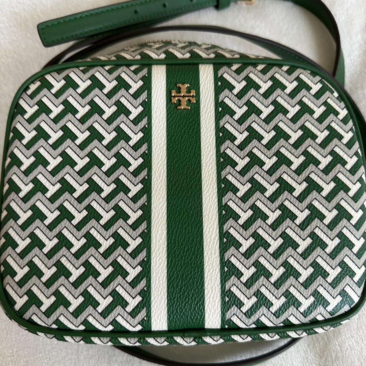 Tory Burch Women's Green Bag | Depop