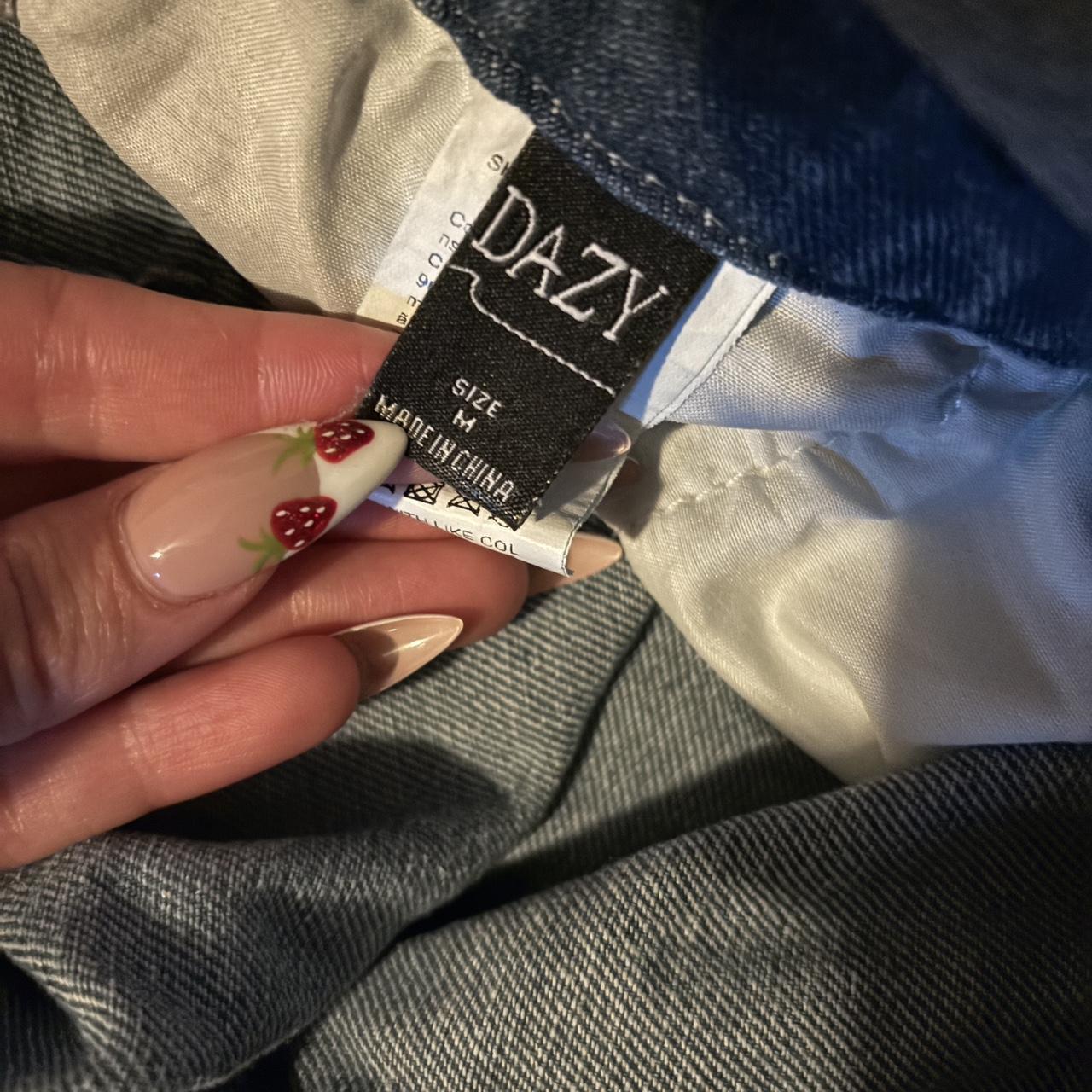 Dazy denim overall jumpsuit #denim #overalls... - Depop