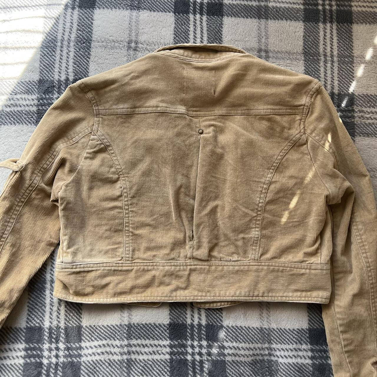 Miss Lili Jacket. Cropped button up. Size Large but... - Depop