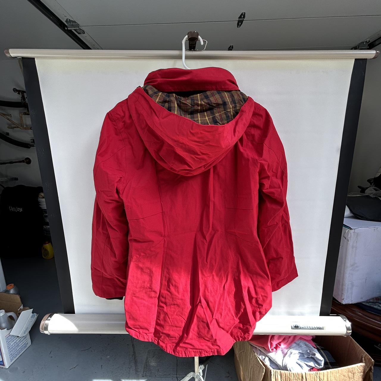 Pendleton Men's Red and Black Jacket | Depop