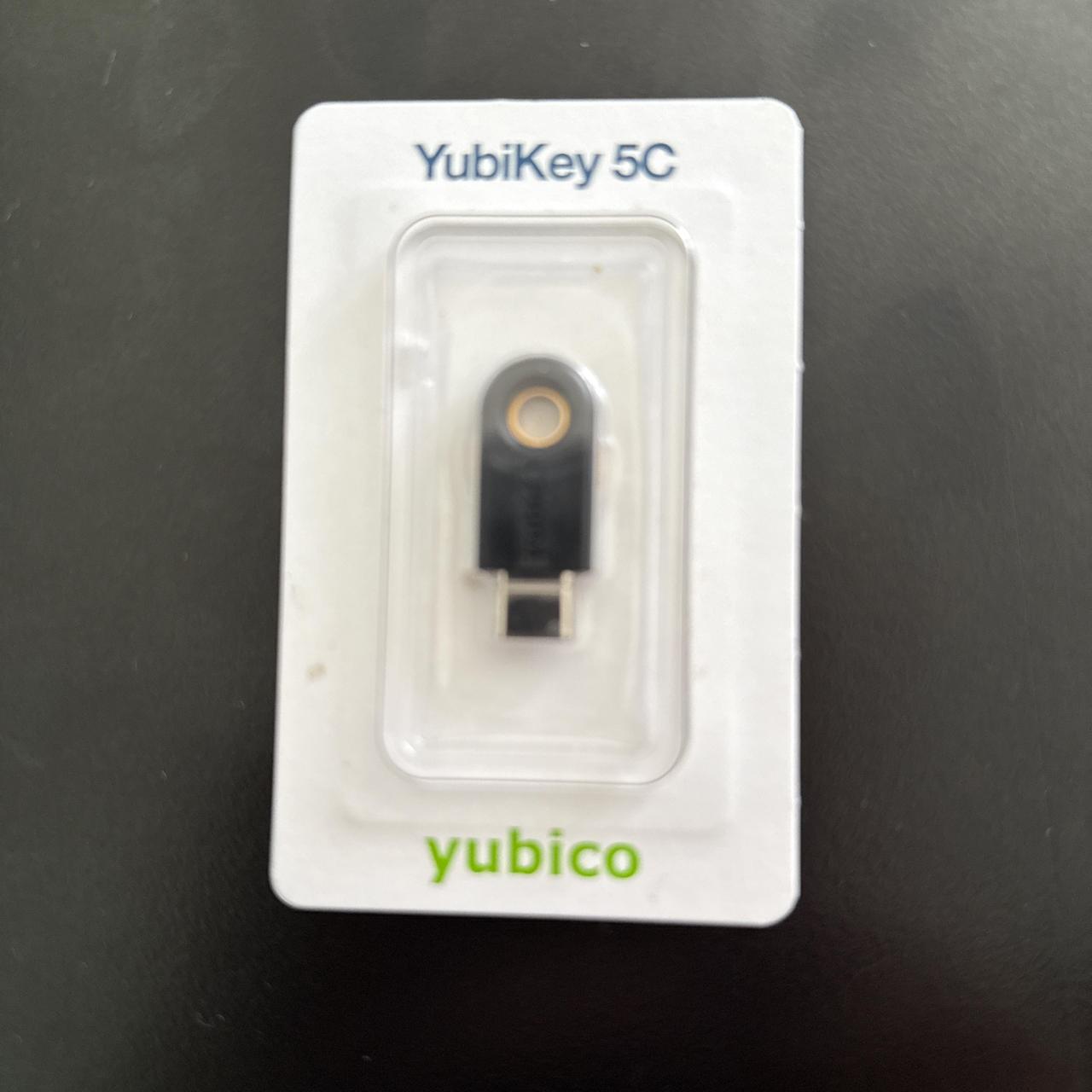 Yubico YubiKey 5C USB security key #cybersecurity | Depop