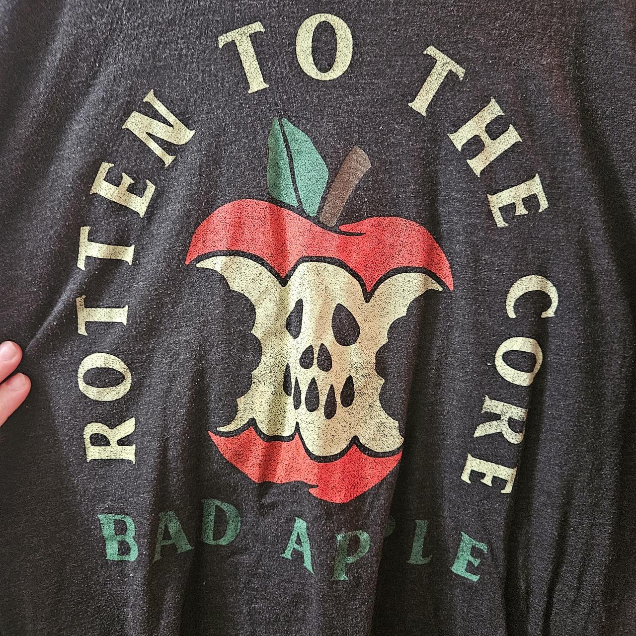 WICKED CLOTHES ROTTEN APPLE SHIRT super cute and... - Depop