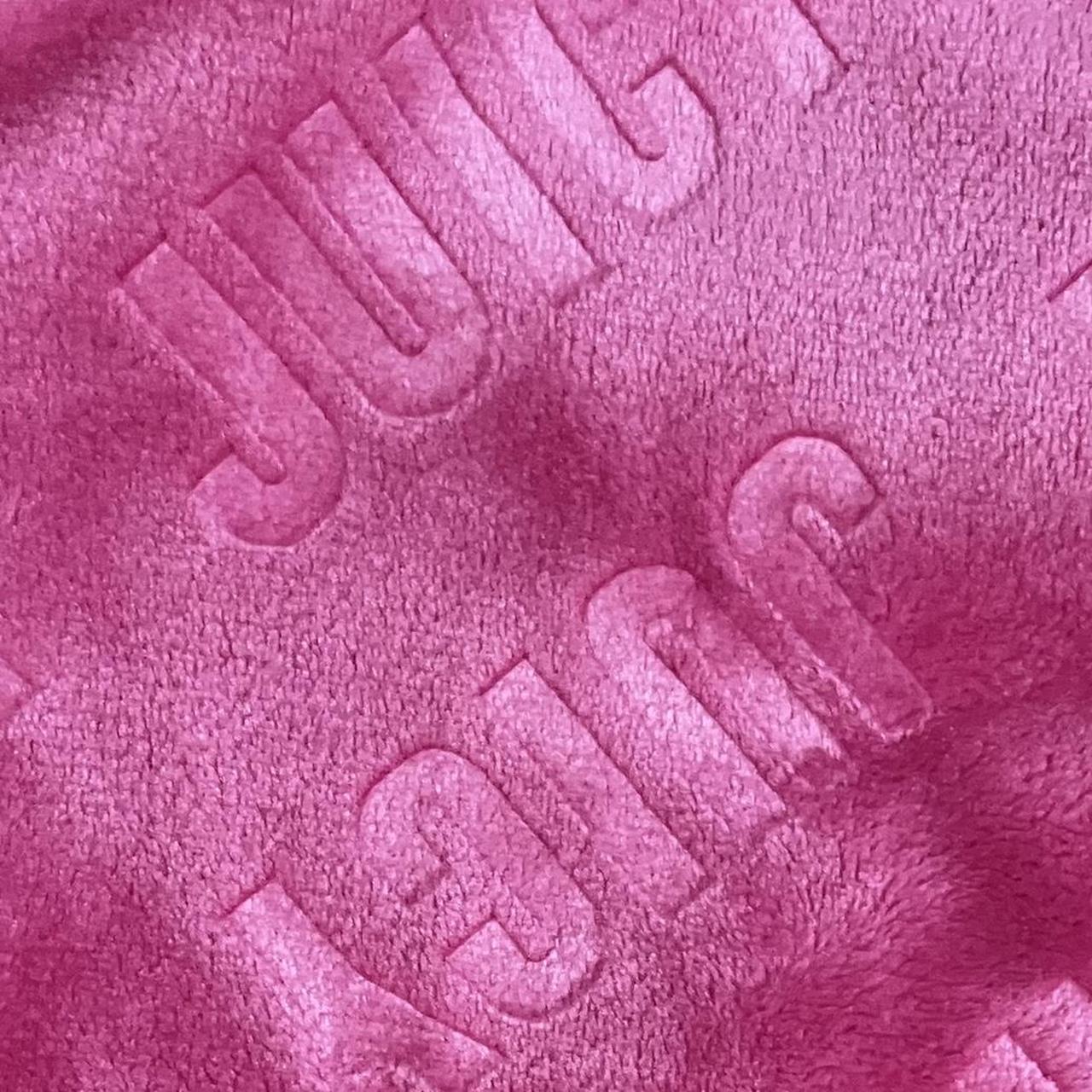 JUICY couture hot pink bath robe, L/XL, super soft,... - Depop