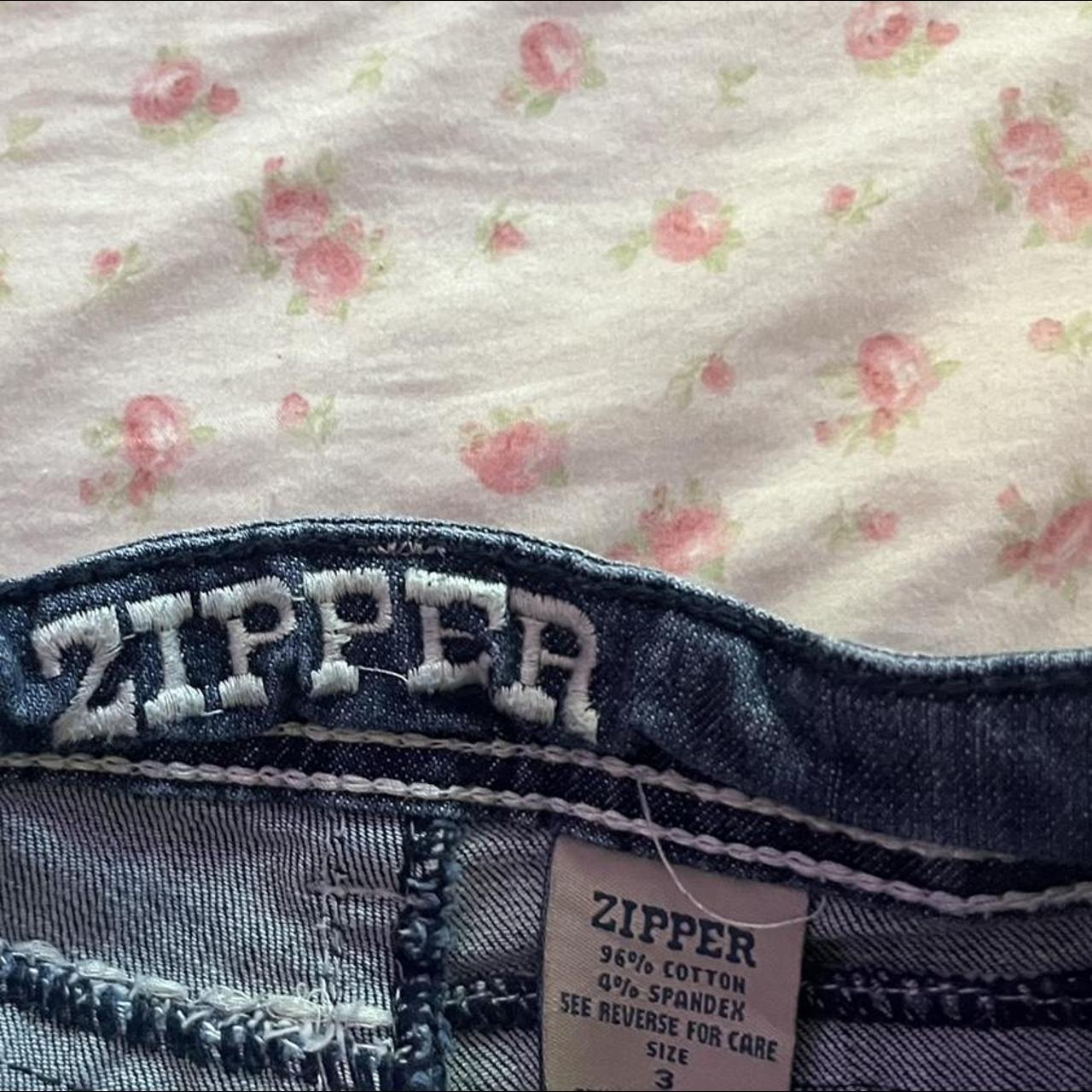 cyber y2k low rise jeans super cute low rise flare... | Depop