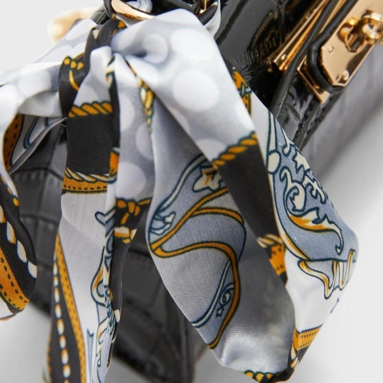 Brand new women mini handbag with scarf detail.... - Depop