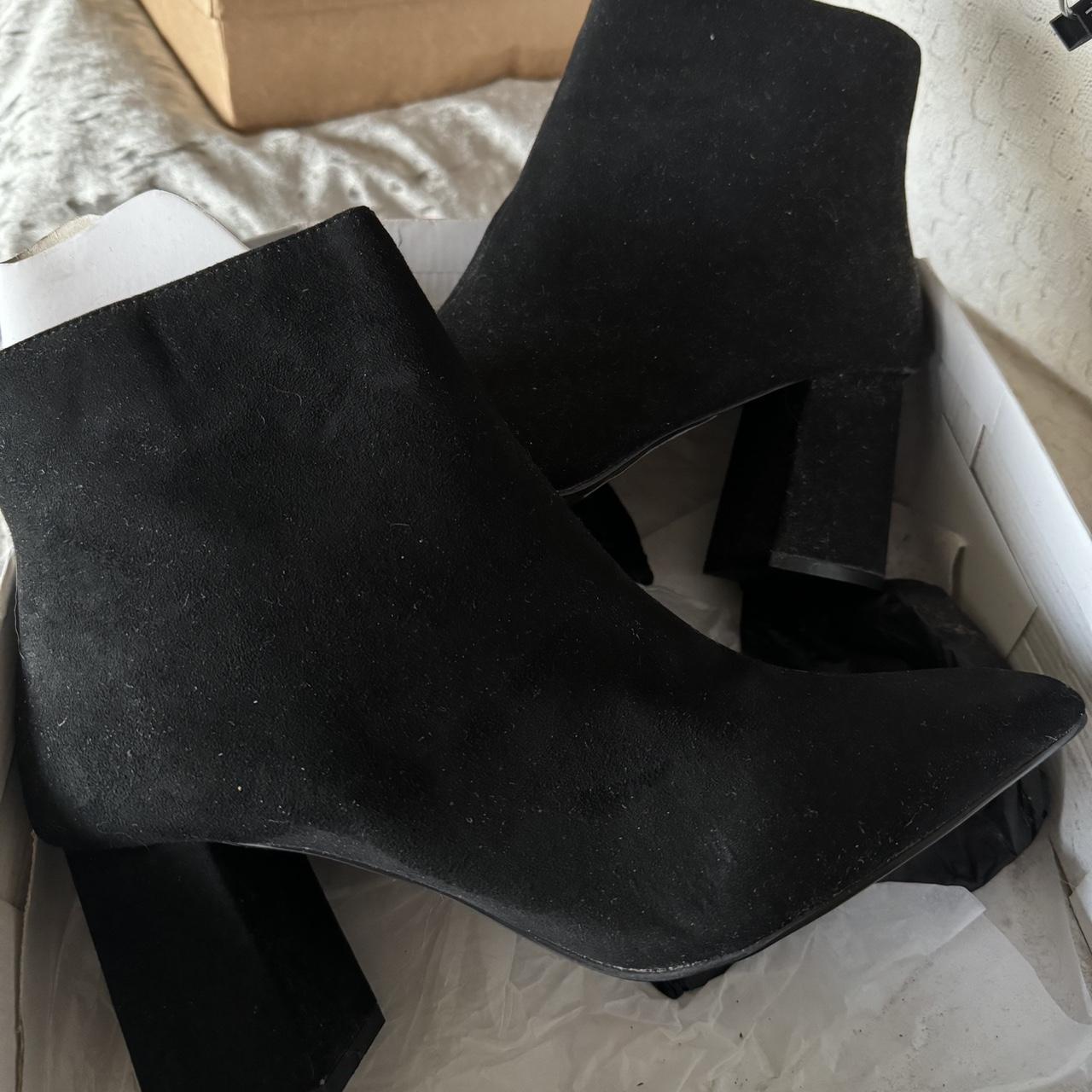 Miss Selfridge suede ankle boots, brand new, size 6 - Depop