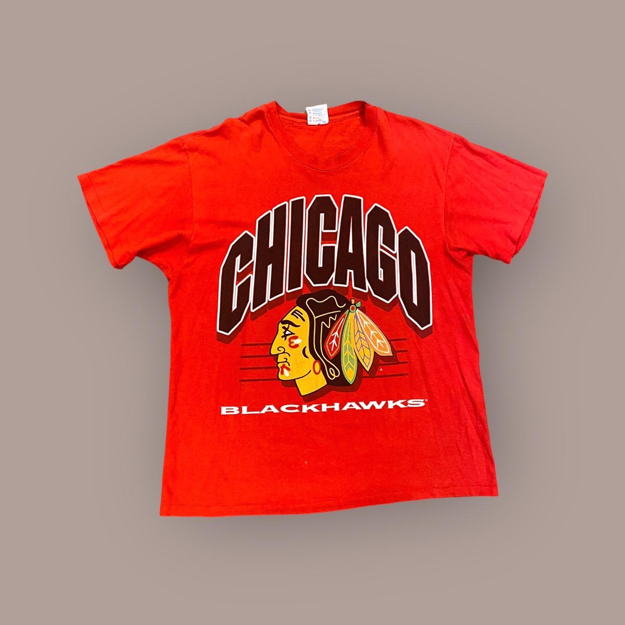 - Chicago Blackhawks t-shirt - Tagged size-... - Depop