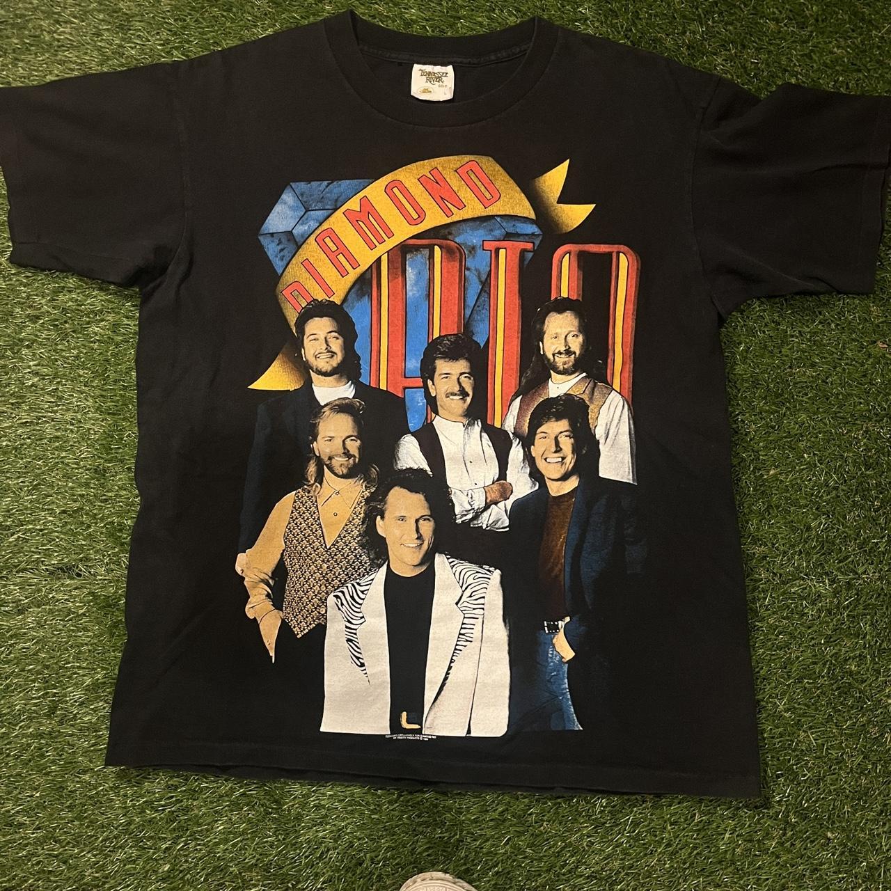 vintage diamond rio band tee from 94 tour love a... - Depop