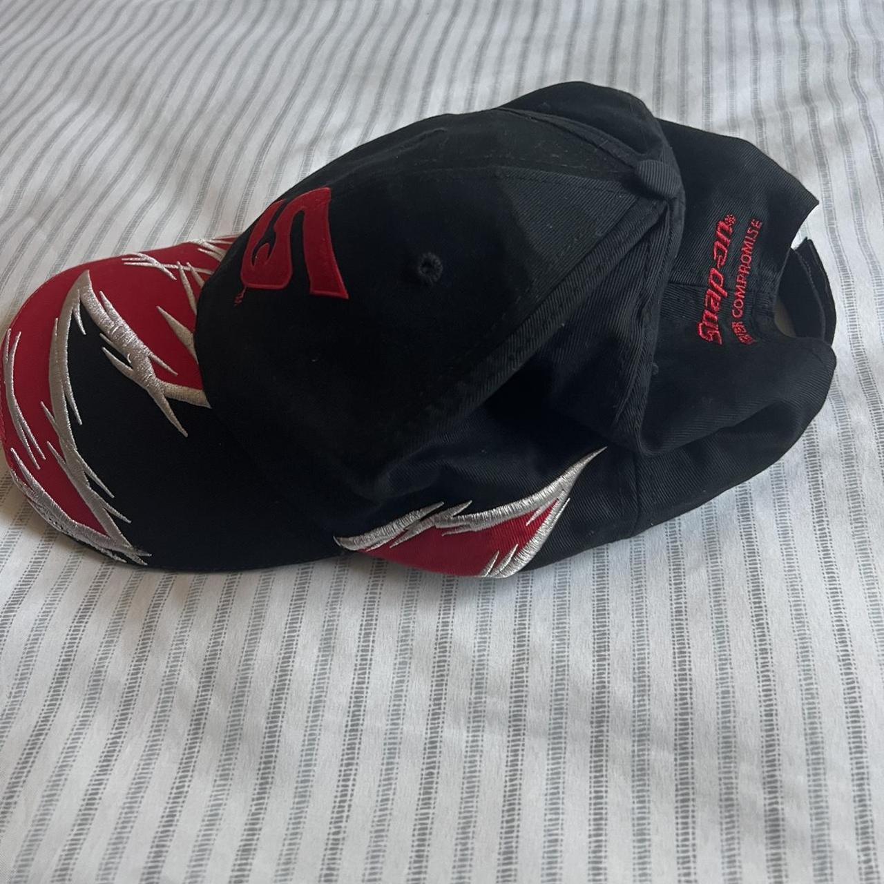 Vintage 90s Deadstock Snap On Tools Strapback Hat - Depop