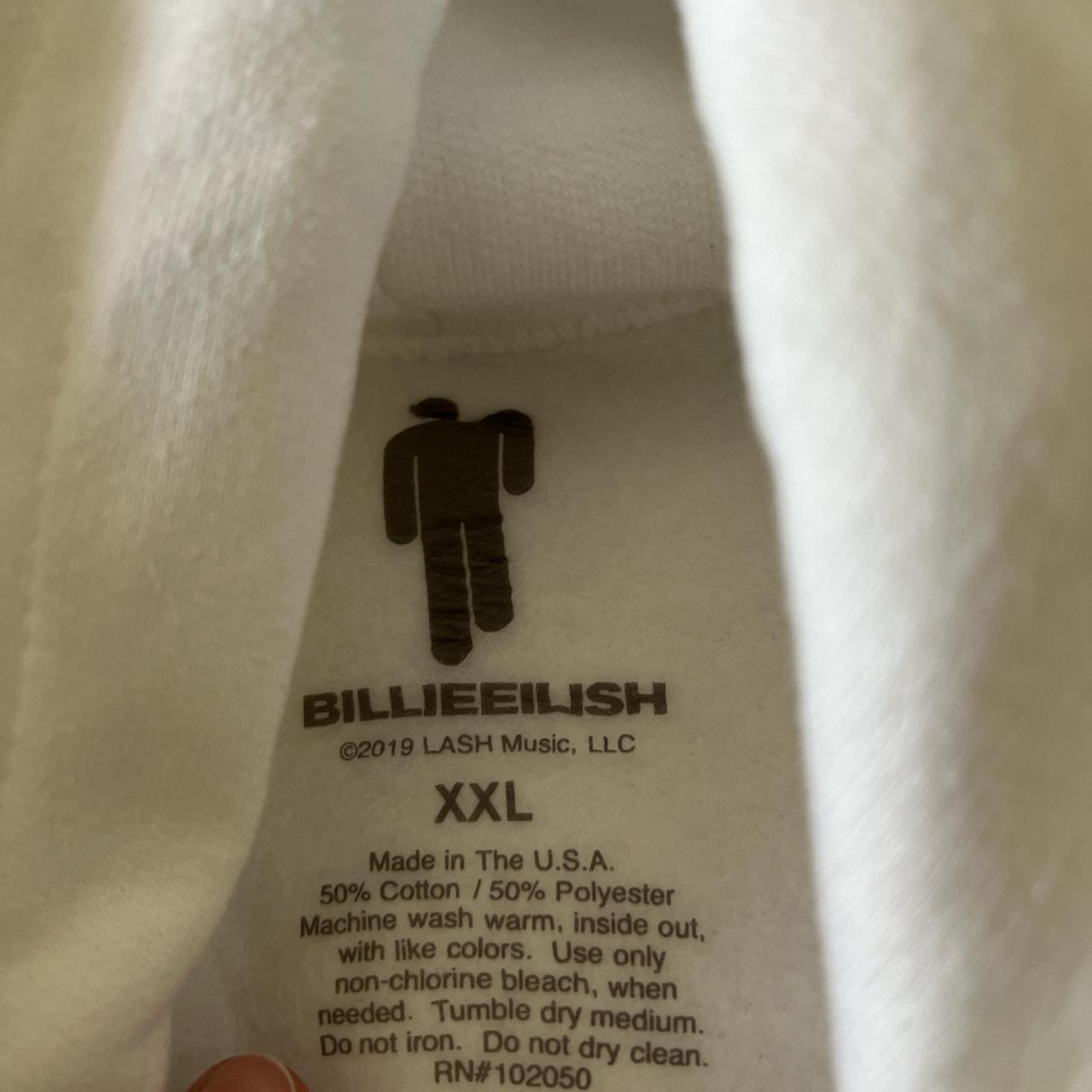 Billie Eilish hoodie - Depop