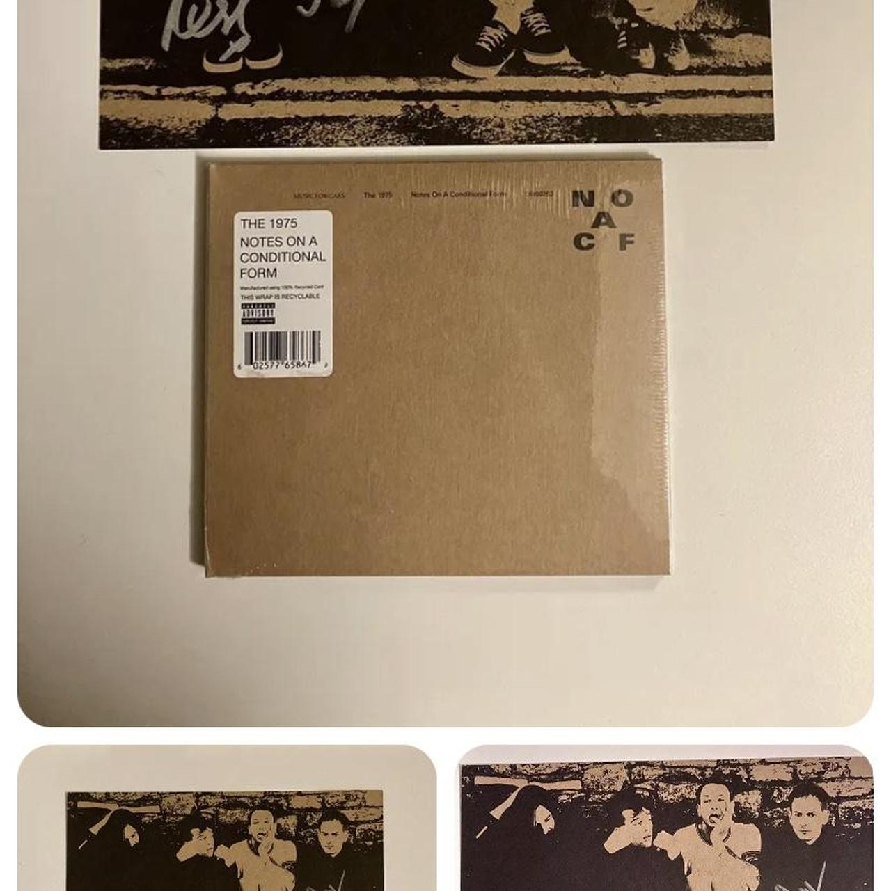 The 1975 - Notes On A Conditional Form cd & signed art - Depop