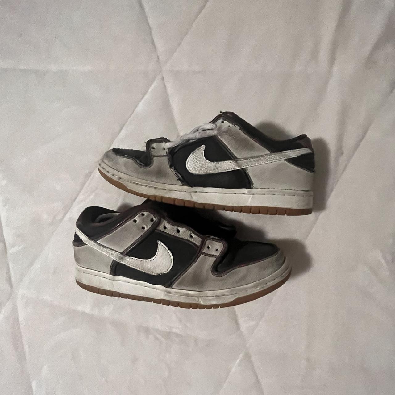 -nike sb dunk low pro paisley brown -original coat... - Depop