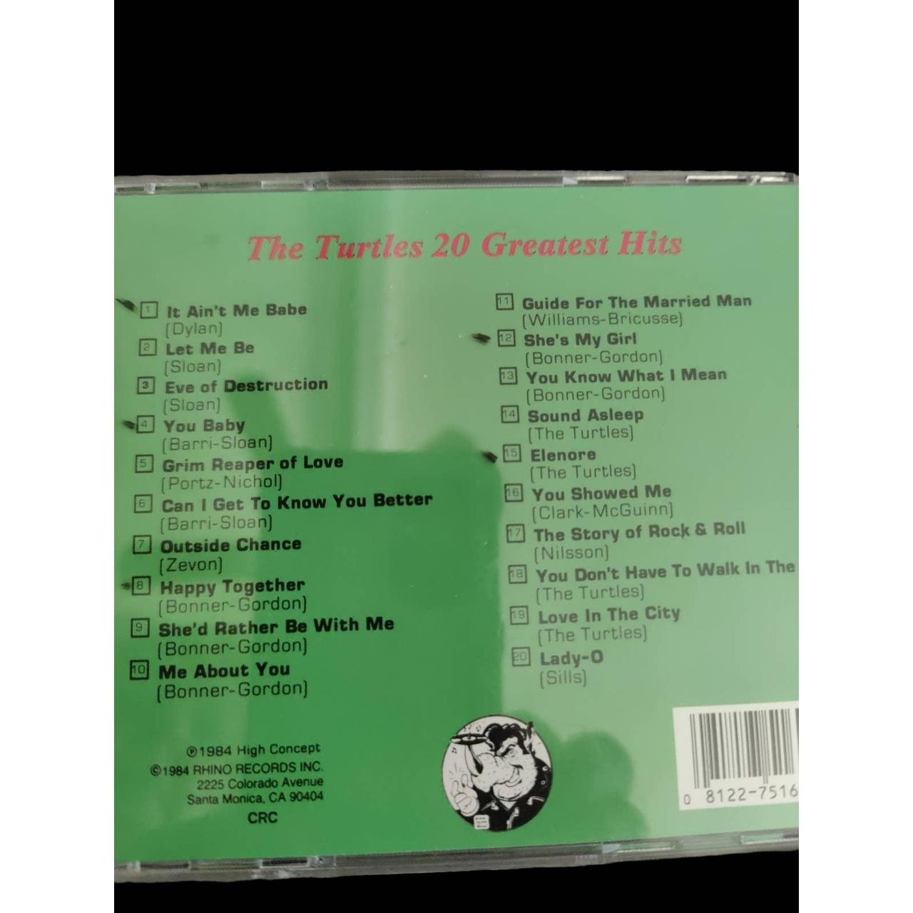 Music CD featuring The Turtles 20 Greatest Hits. No... - Depop