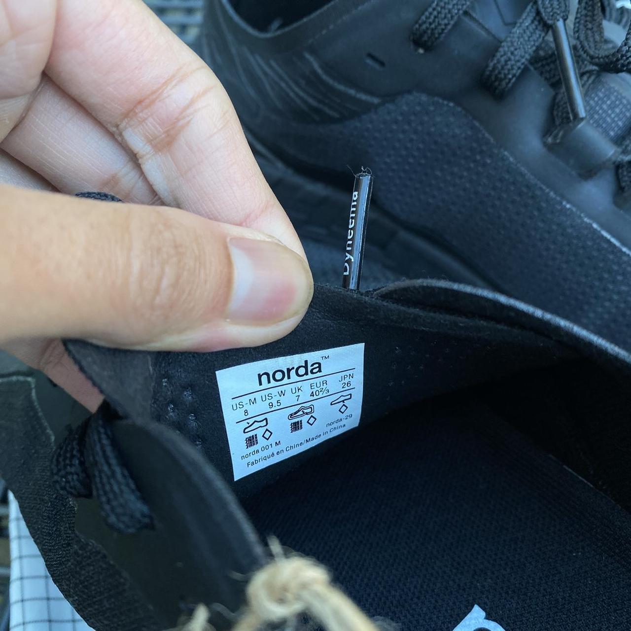 Norda Run 001 Stealth Black Size : 8US Mens / Never... - Depop