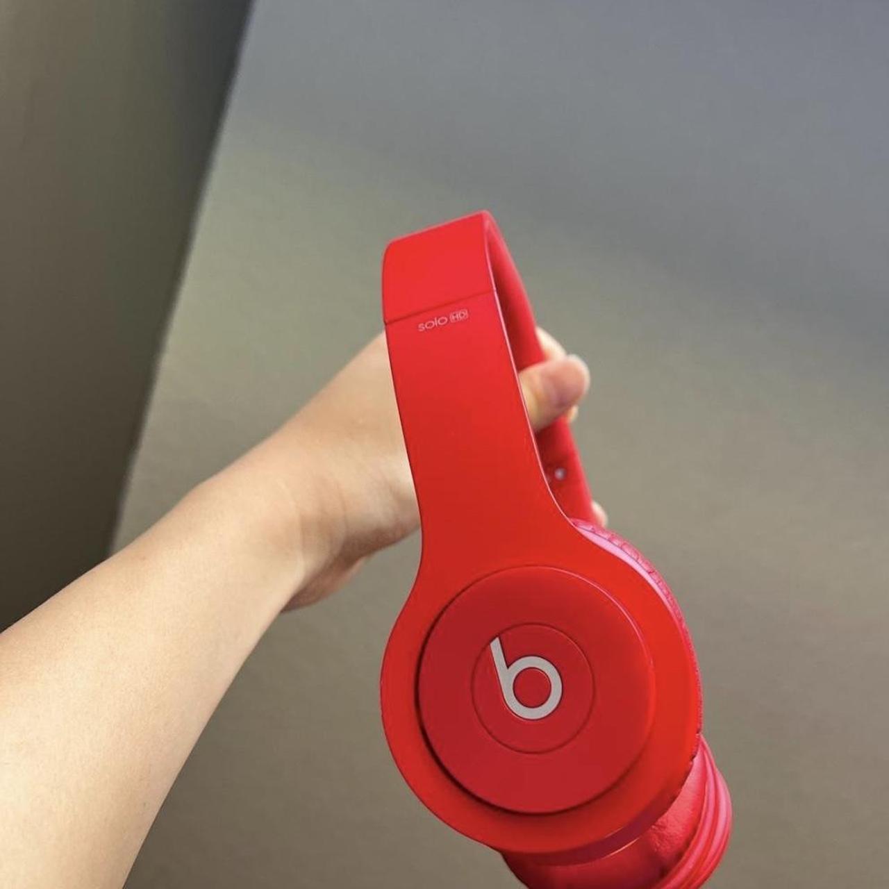 Red Beats By Dr. Dre - Depop