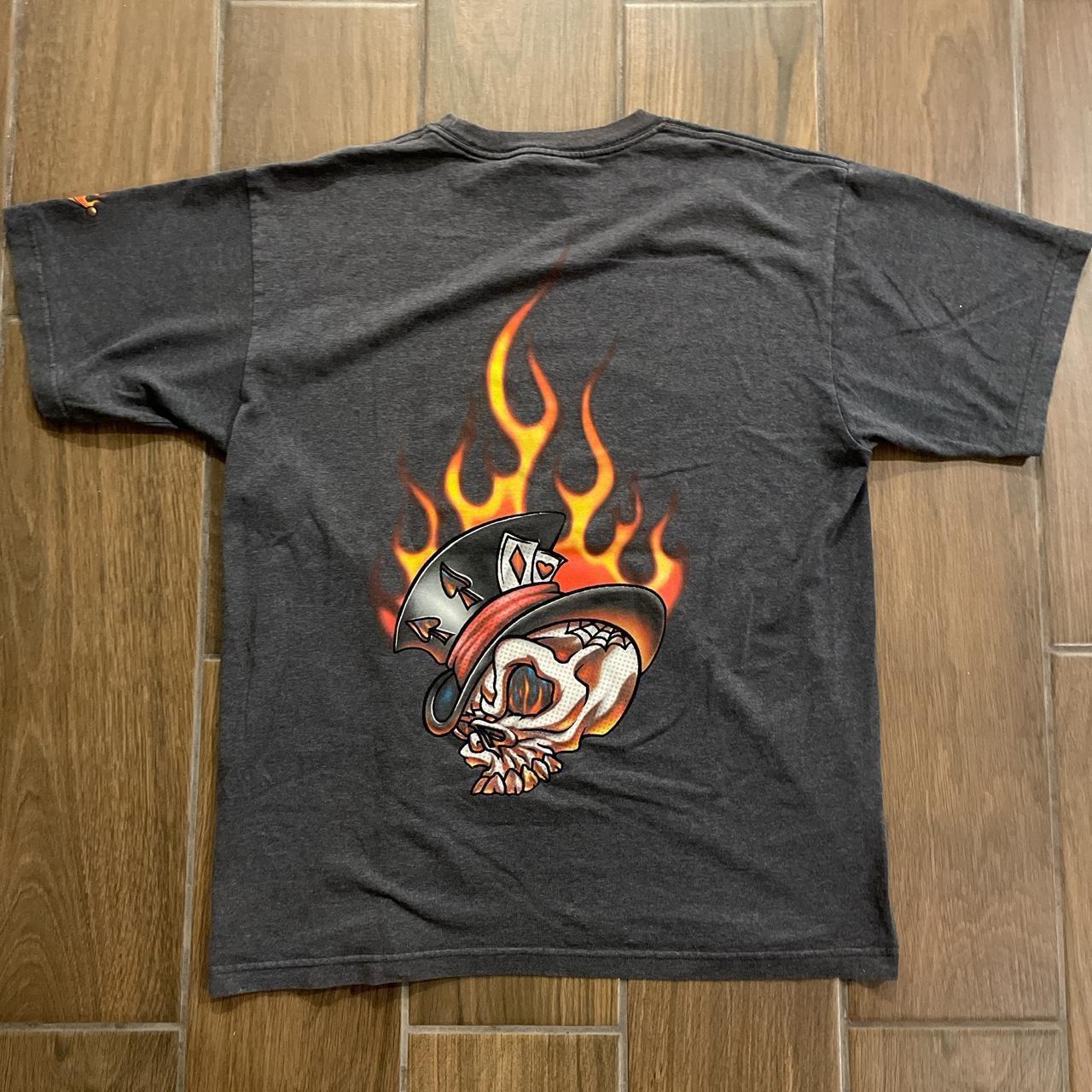 Sick Jnco shirt with skulls Front and back hit #jnco - Depop