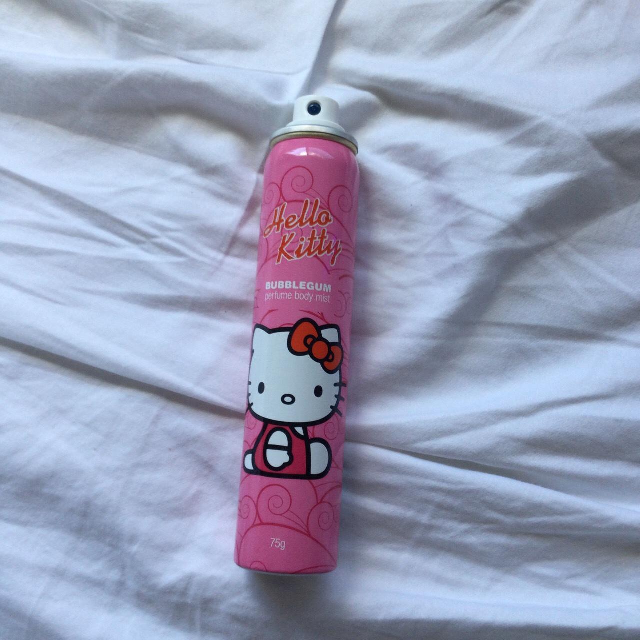 Hello kitty bubblegum perfume mist Only used a few... - Depop