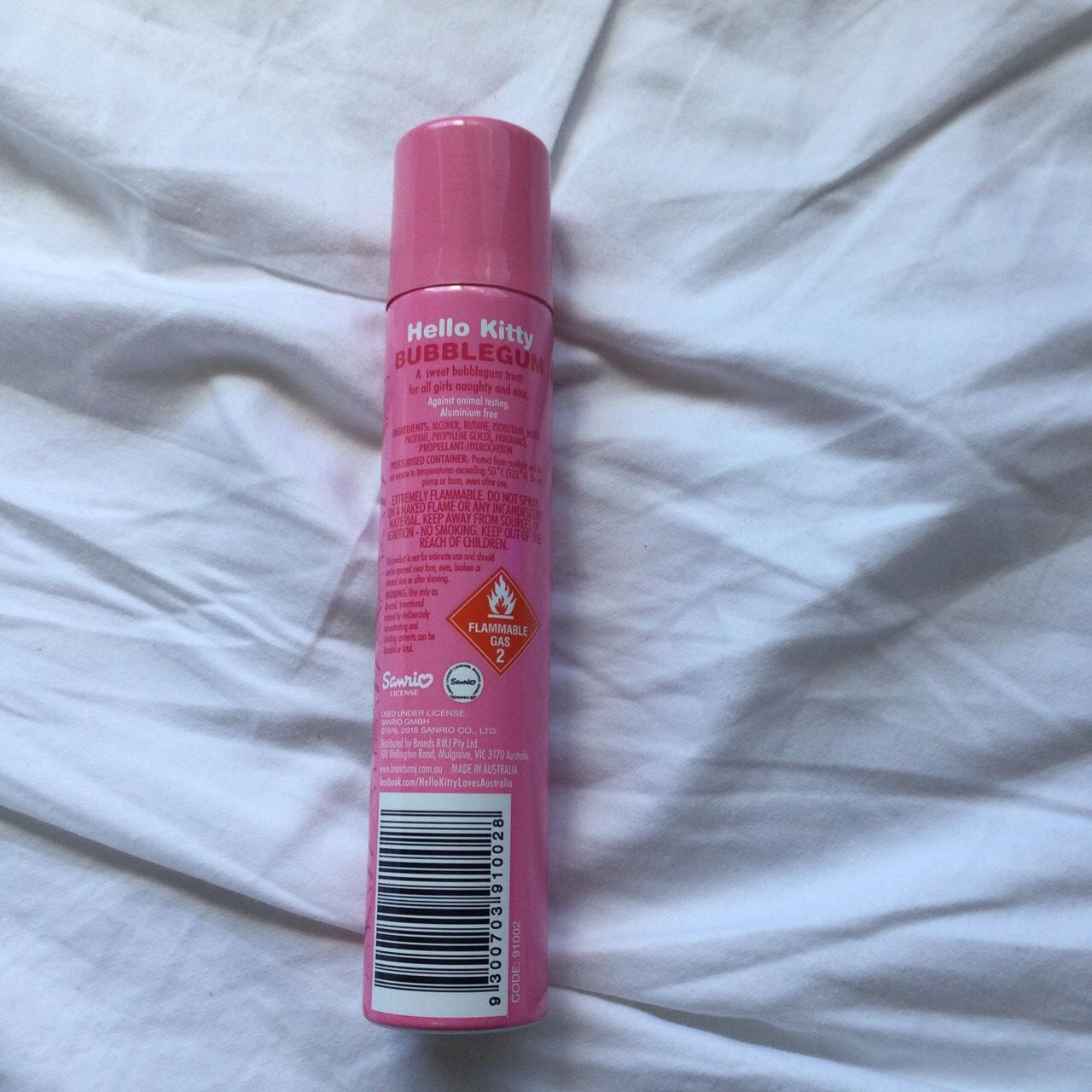 Hello kitty bubblegum perfume mist Only used a few... - Depop