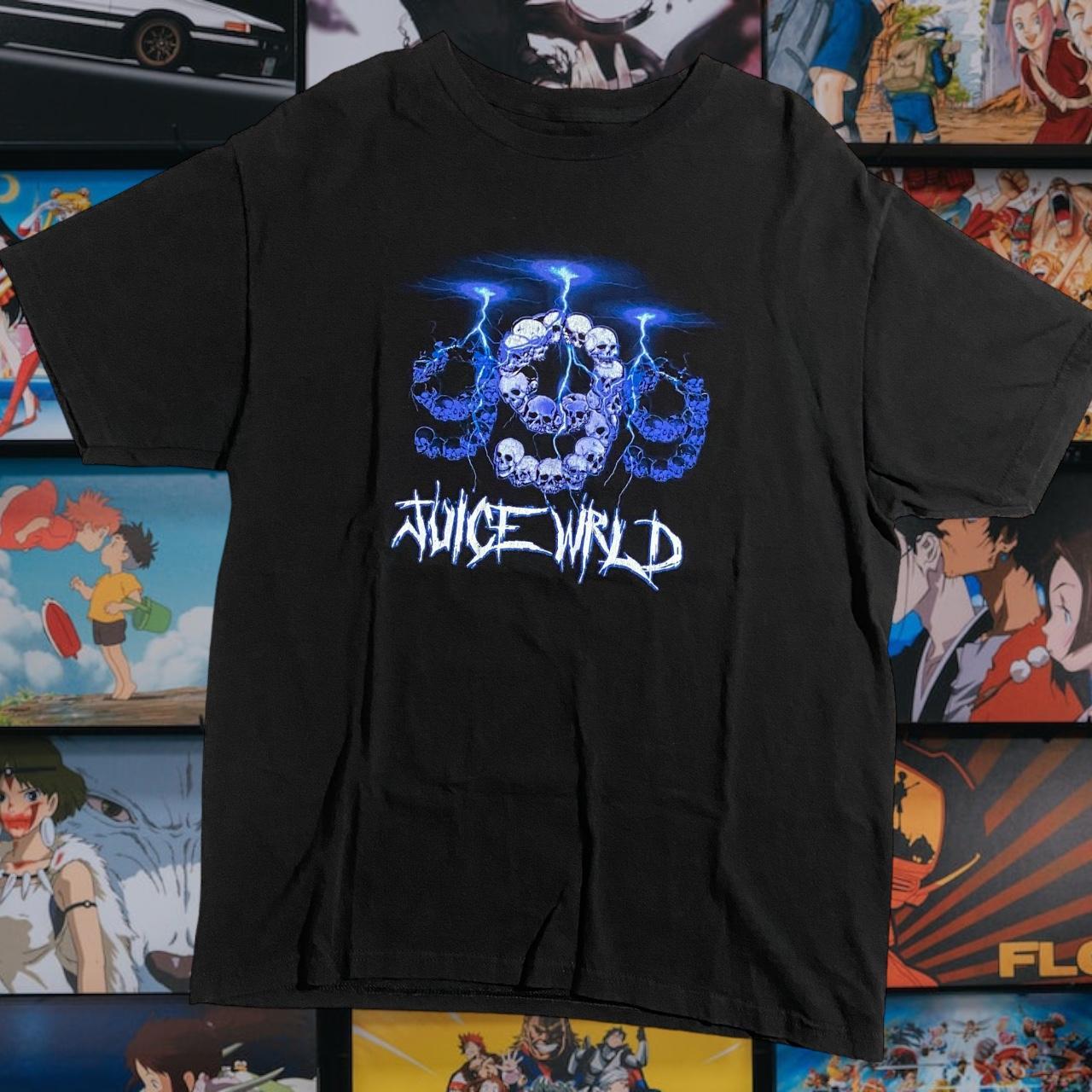 999 Club by Juice WRLD Lightning Black... - Depop